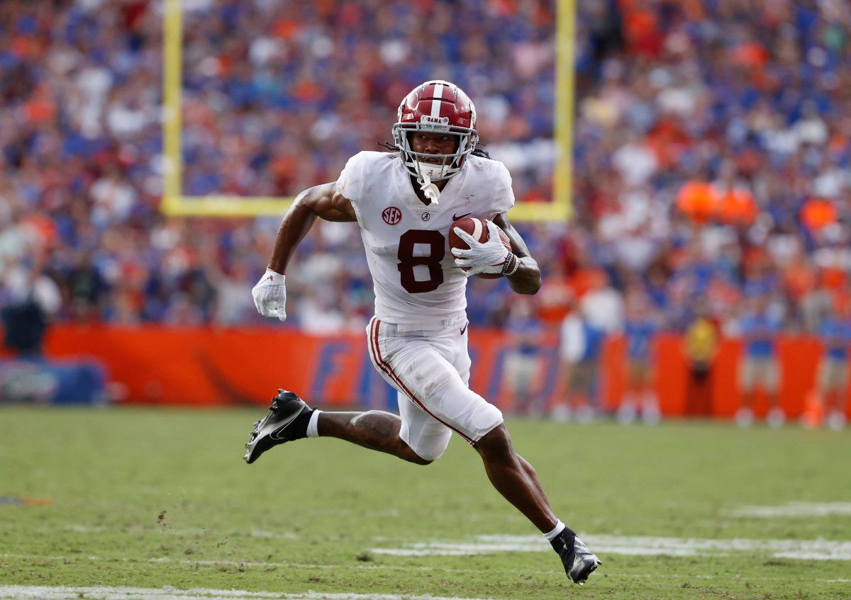 Alabama WR John Metchie III Signs with Agent Ahead of NFL Draft ...