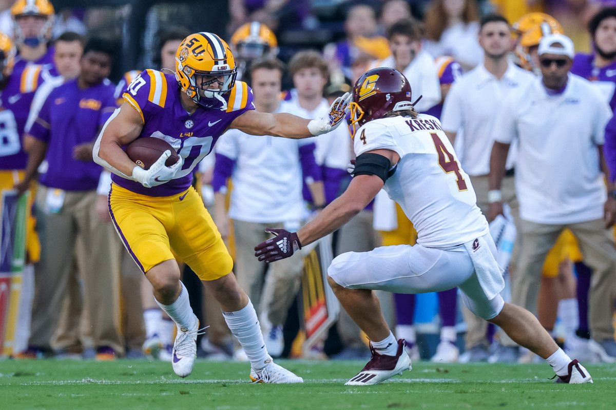 LSU football Freshmen Receivers Make Strong Case for Added Playing Time ...