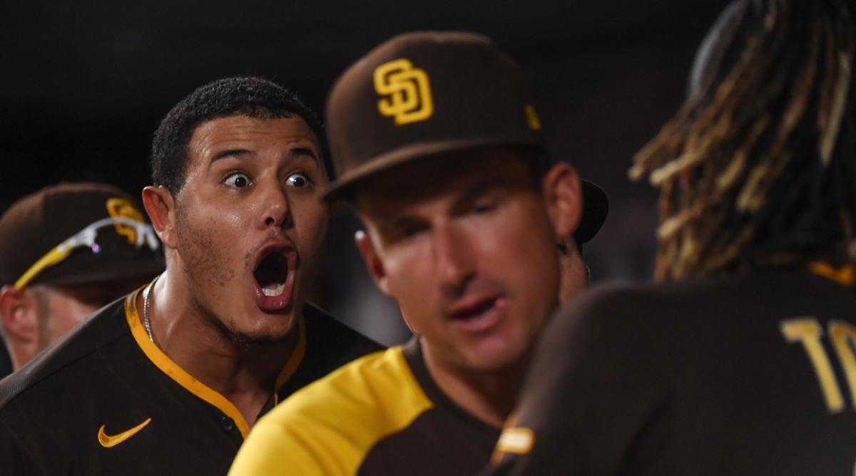 Padres players Fernando Tatis Jr. and Manny Machado get into heated ...