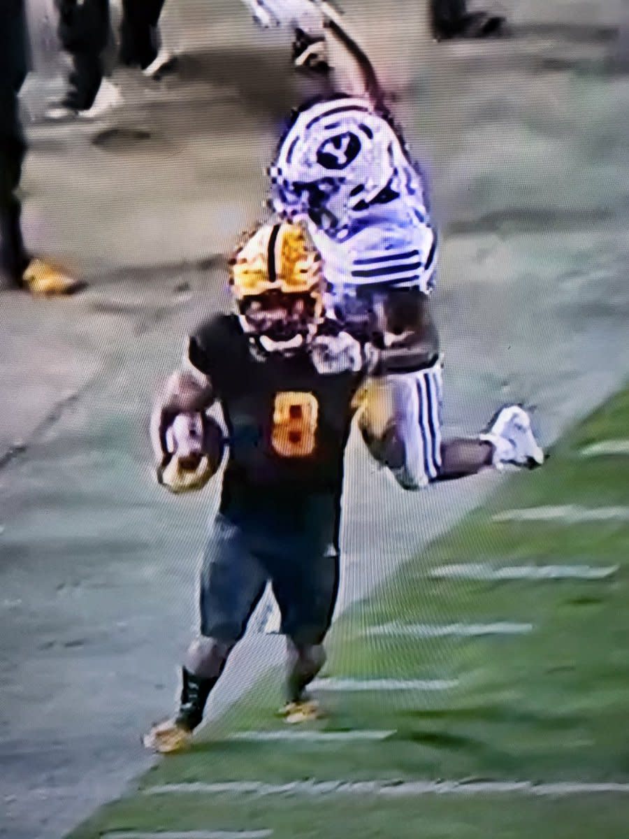 Was ASU's Merlin Robertson Out of Bounds on Potential Game-Changing ...