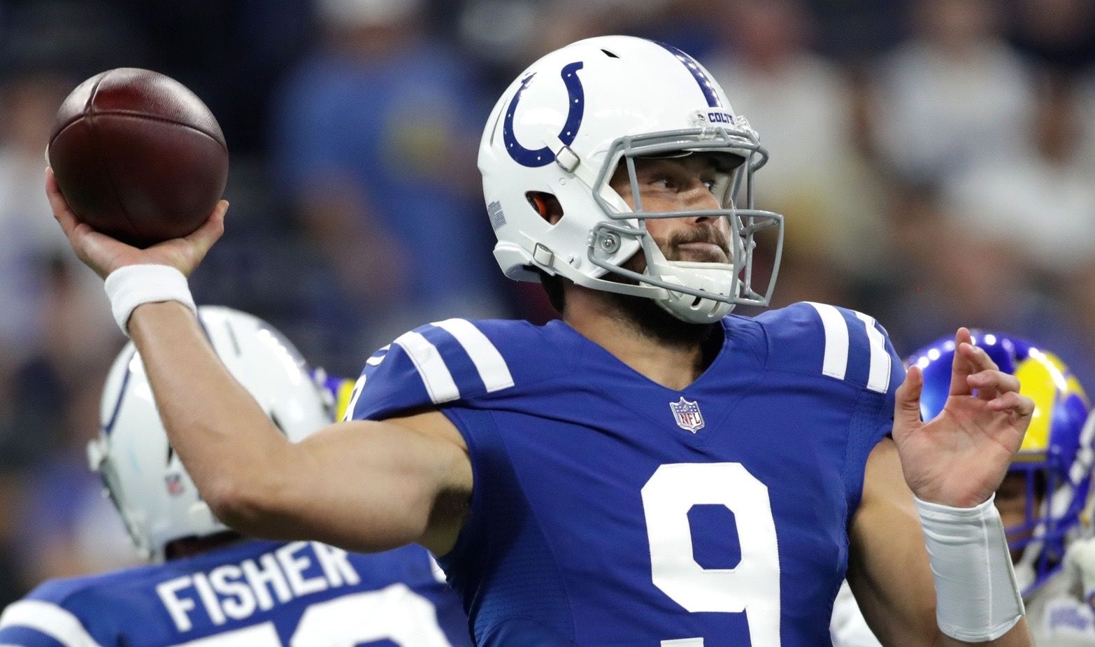 Eason Makes NFL Debut for Colts After Wentz Gets Injured - Sports ...