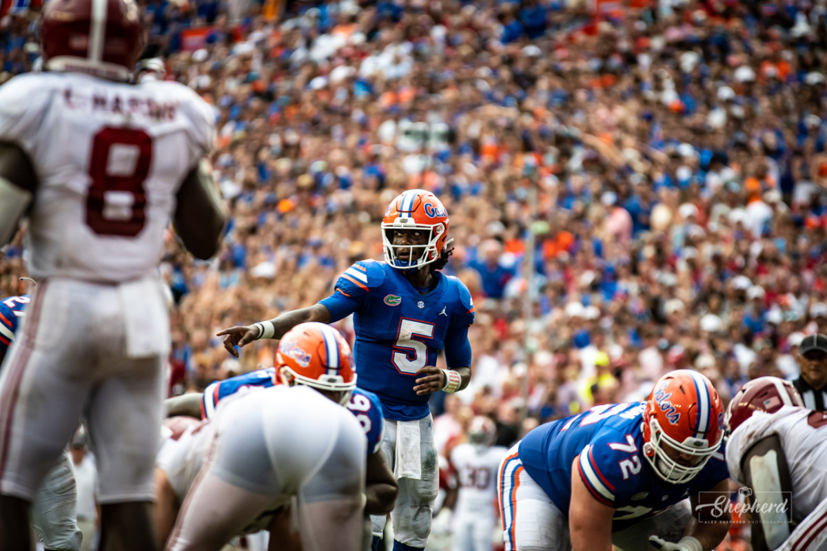 Alabama Game Was a Confidence Builder for Florida Gators QB Emory Jones ...
