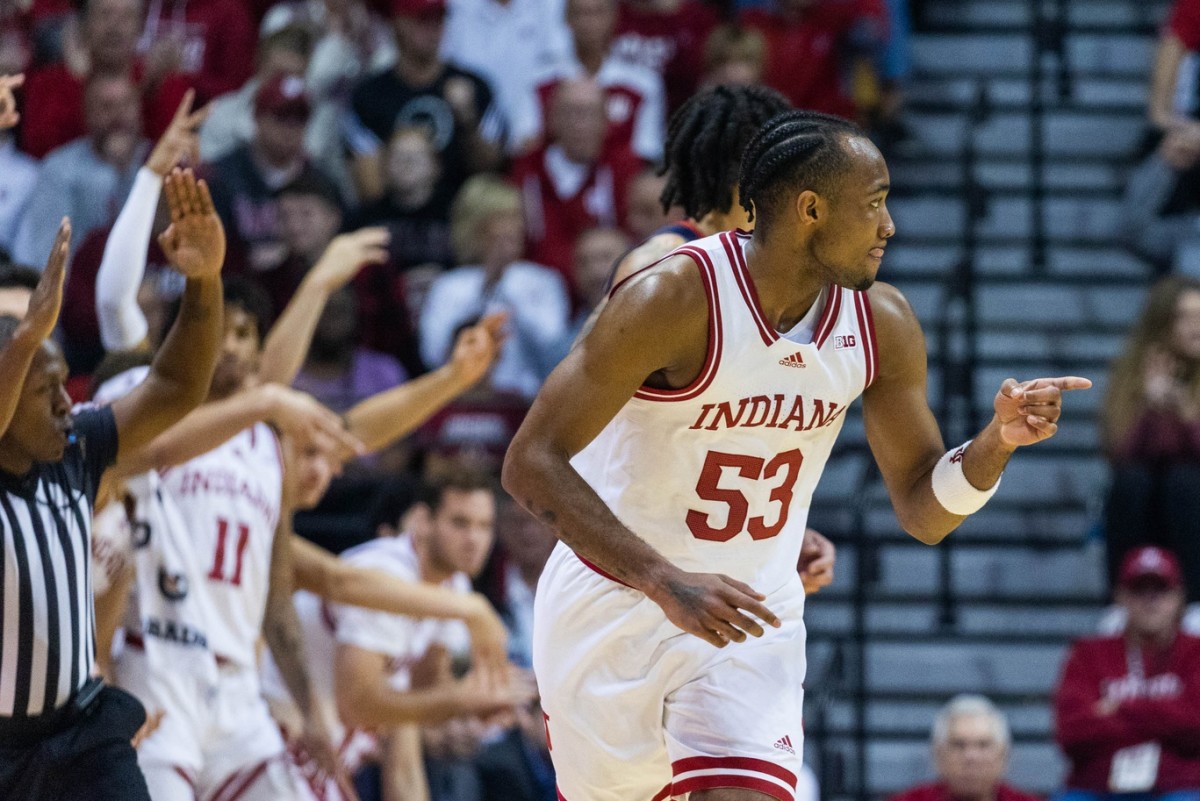 Indiana Sophomore Guard Tamar Bates Has Career Day, Scores 22 as ...