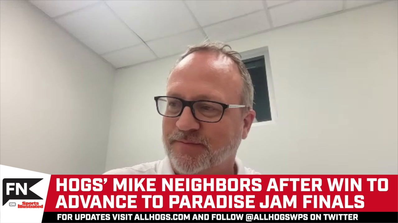 Hogs' Mike Neighbors on Clemson Win at Paradise Jam - Sports ...