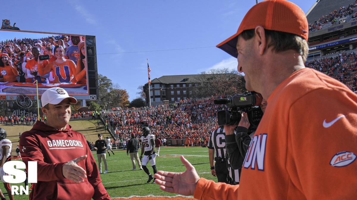 South Carolina Upsets Rival Clemson 31-30 - Sports Illustrated