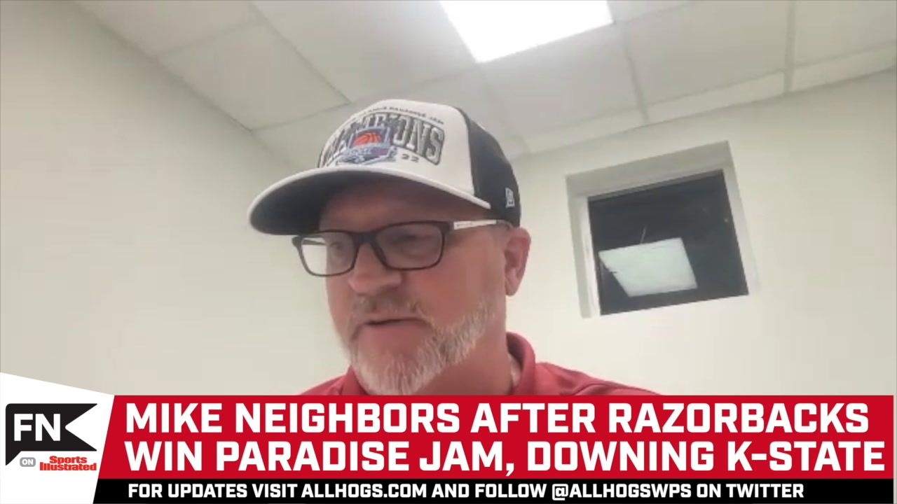 Hogs' Mike Neighbors on Winning Paradise Jam - Sports Illustrated All ...