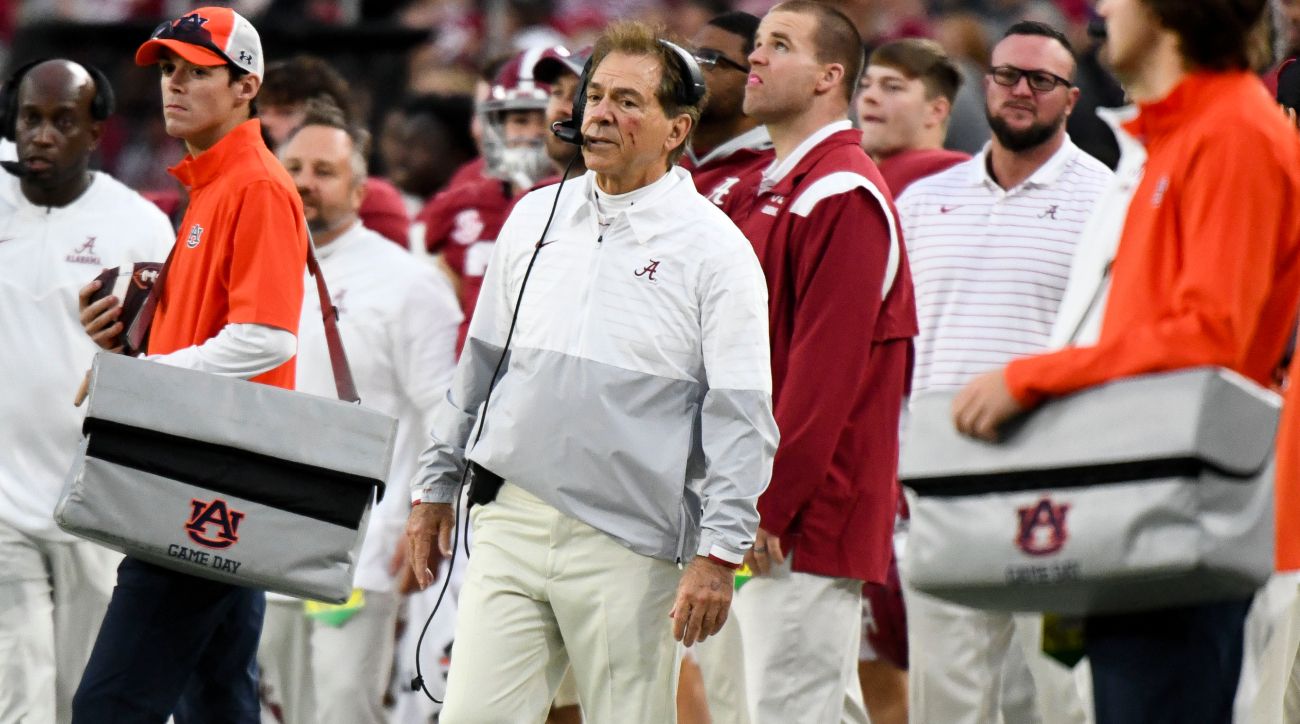 Iron Bowl 2022: Why Nick Saban’s Face Was Bloody - Sports Illustrated