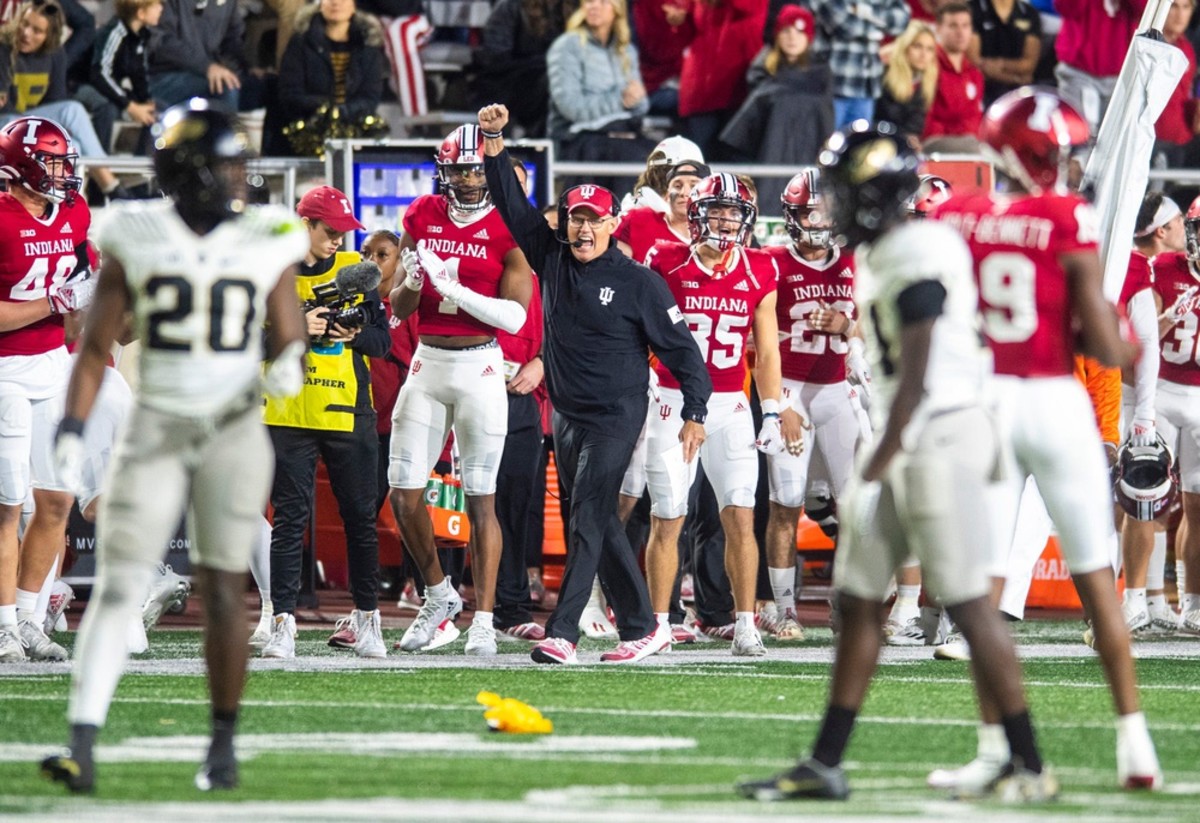 What Tom Allen Said After Indiana Football's Loss to Rival Purdue ...