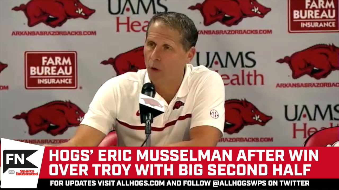 Hogs’ Eric Musselman Recaps Troy - Sports Illustrated All Hogs News ...
