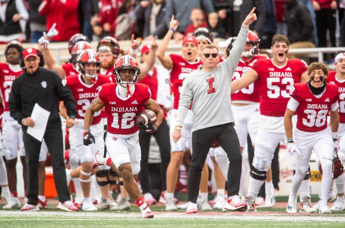 Jaylin Lucas Named Big Ten Return Specialist of the Year, Six Indiana ...