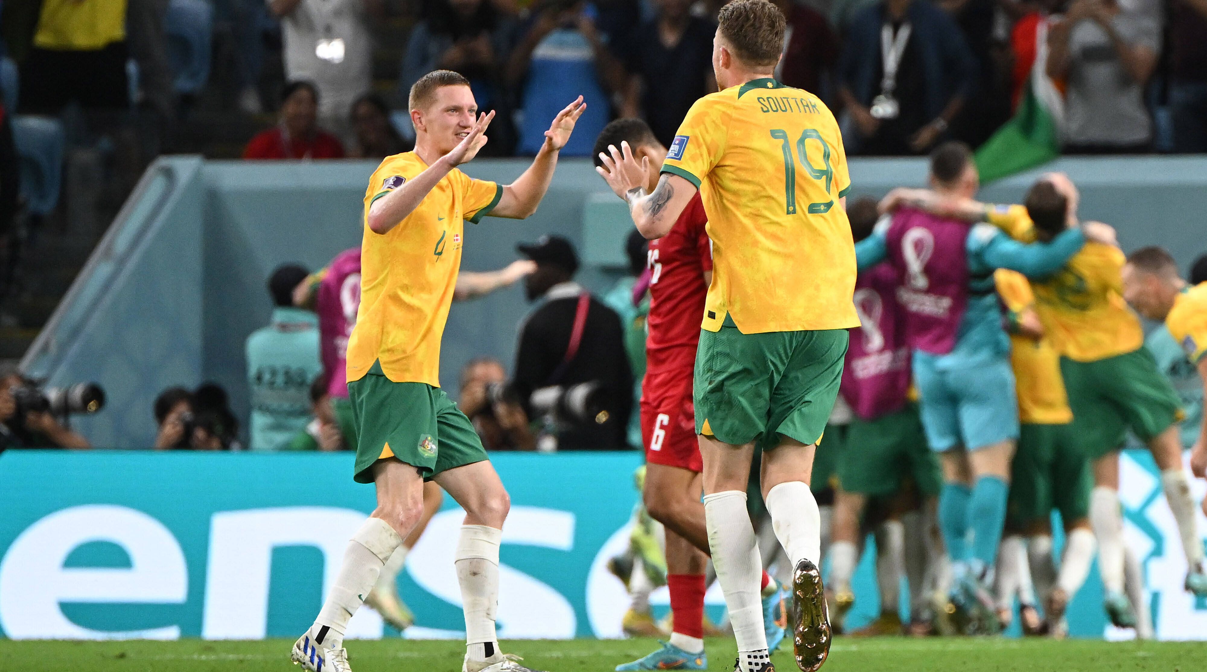 Australia Beats Denmark, Advances to World Cup Knockouts (Highlights) - Sports Illustrated