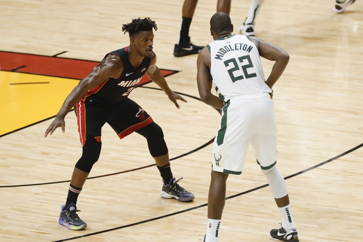 Miami Heat's Jimmy Butler And Milwaukee Bucks' Khris Middleton Expected Back Friday - Sports ...