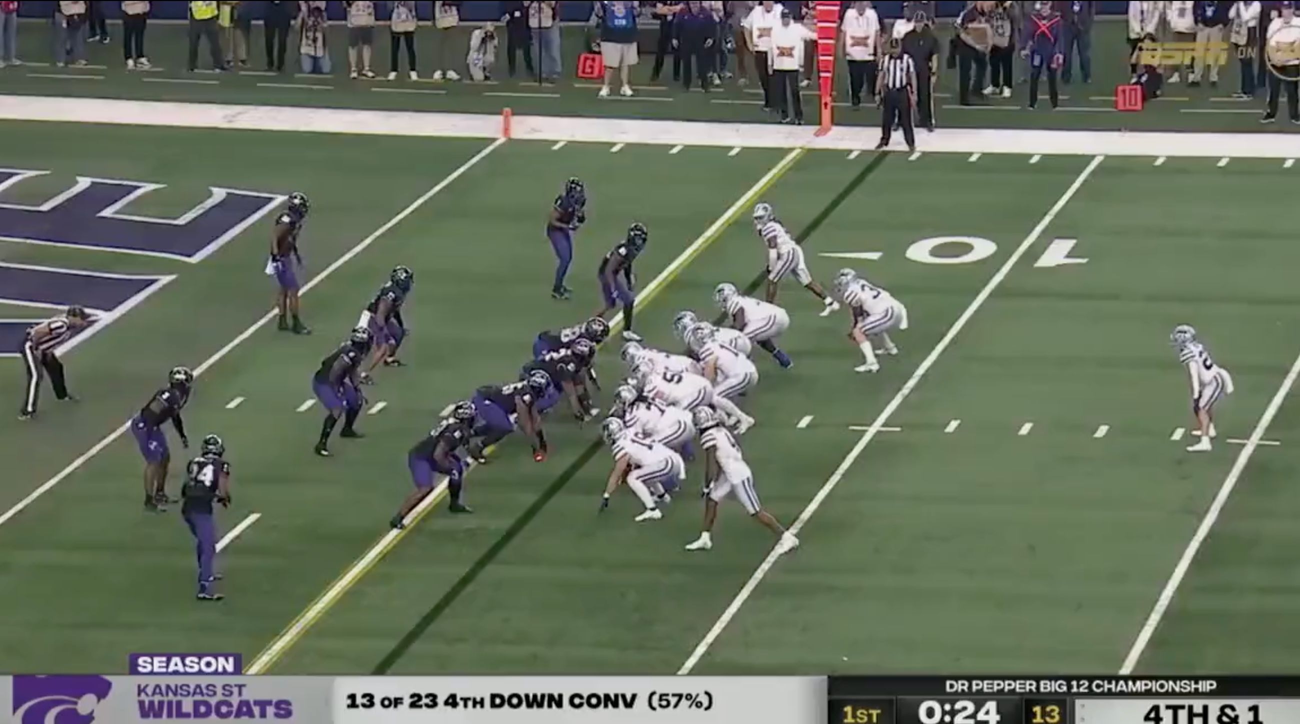 Kansas State Appeared to False Start on Touchdown vs. TCU (Video ...
