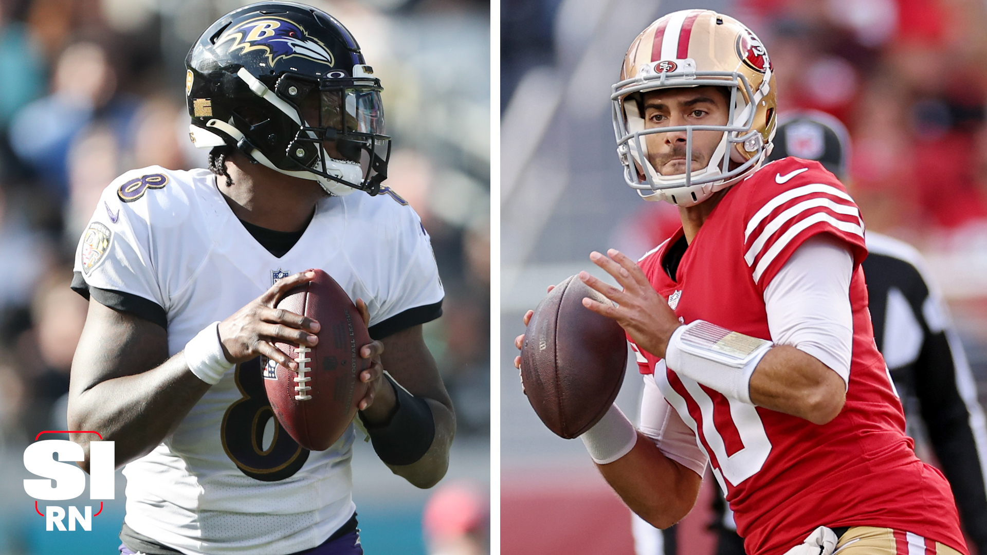 Lamar Jackson and Jimmy Garoppolo Suffer Injuries in NFL Week 13 ...