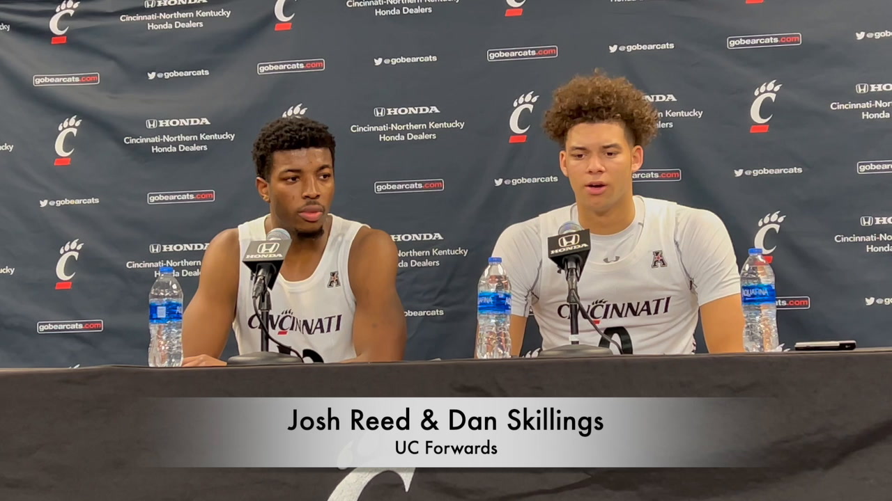 Watch: UC Forwards Dan Skillings, Josh Reed Discuss Complete ...
