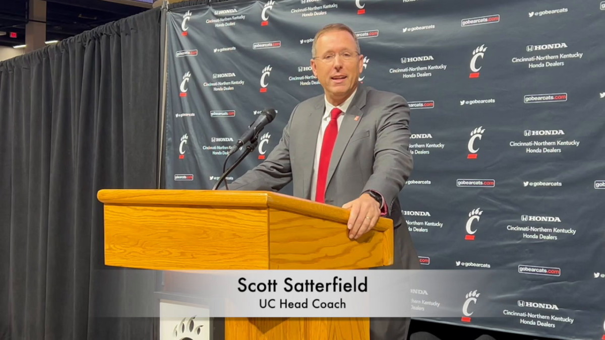 Watch: Cincinnati's Scott Satterfield Introduced As UC's Head Football ...