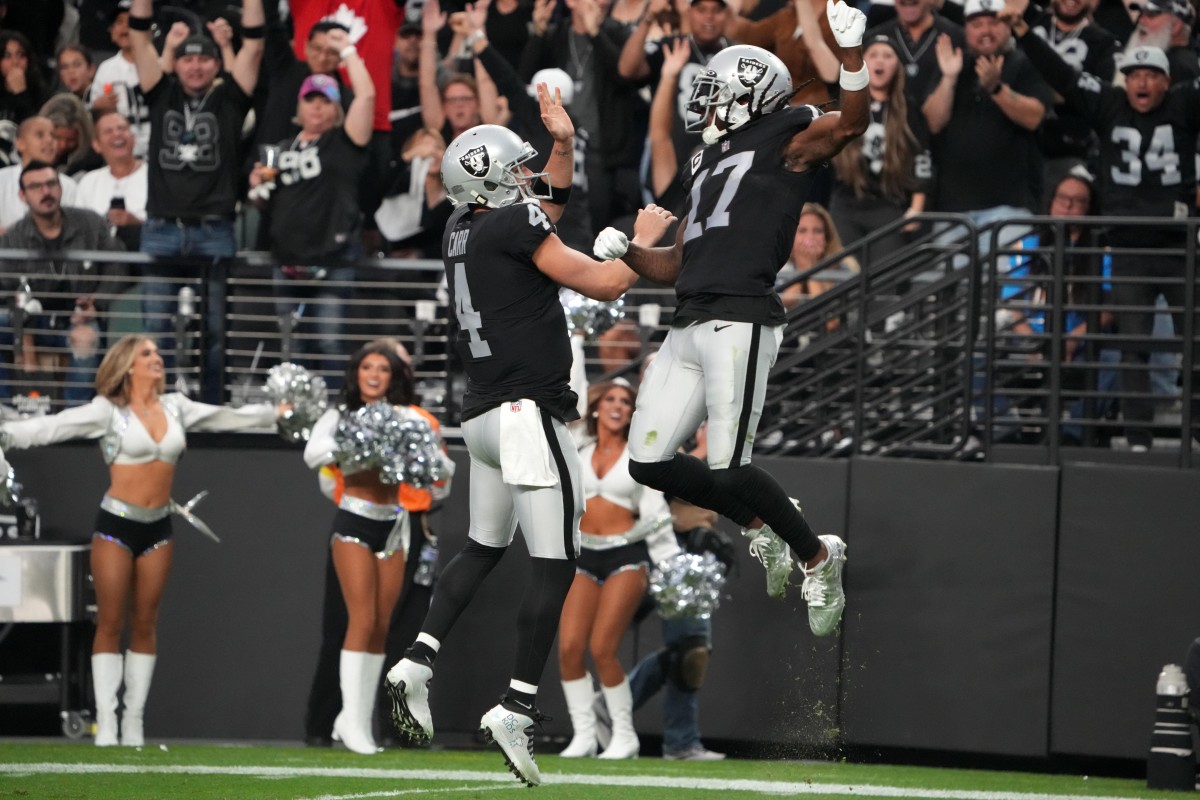 Las Vegas Raiders QB Derek Carr and WR Davante Adams are always striving for perfection - Sports ...