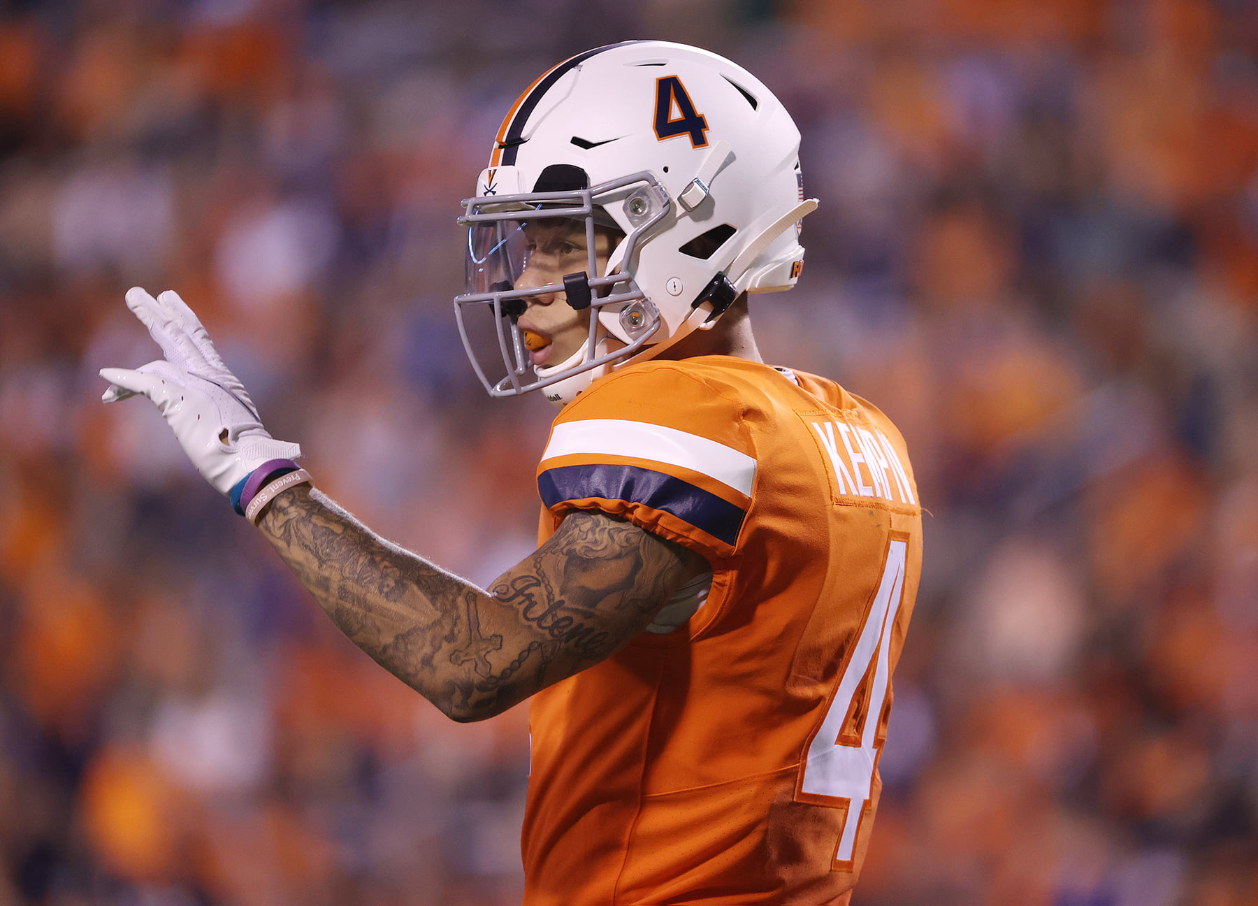 Virginia Slot Receiver Billy Kemp IV Declares for the NFL Draft ...