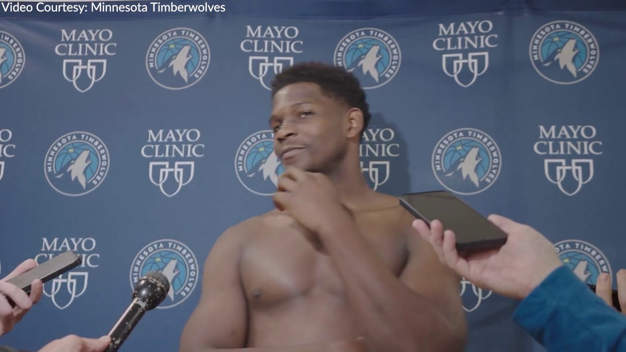 Anthony Edwards on stepping up as a leader - Sports Illustrated ...