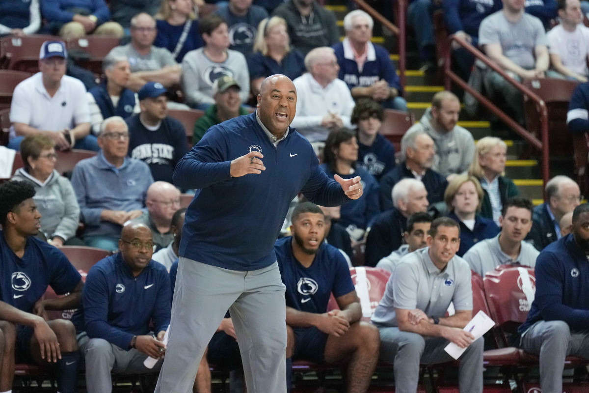 Penn State Men's Basketball Micah Shrewsberry Coach Pleads for More ...