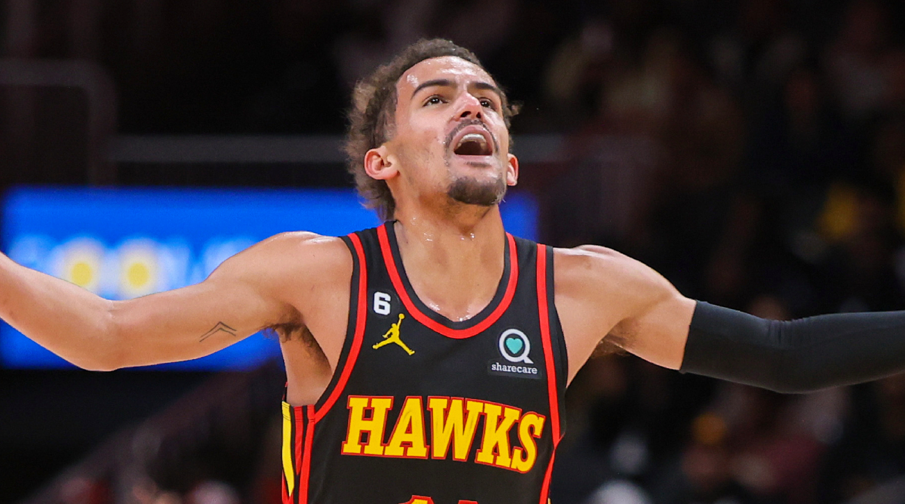Hawks’ Trae Young Trolls Knicks With Custom Sneakers - Sports Illustrated