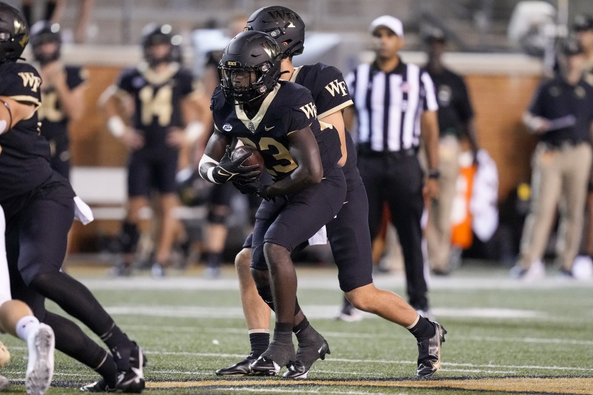 Wake Forest Football: Running back room update - Sports Illustrated ...