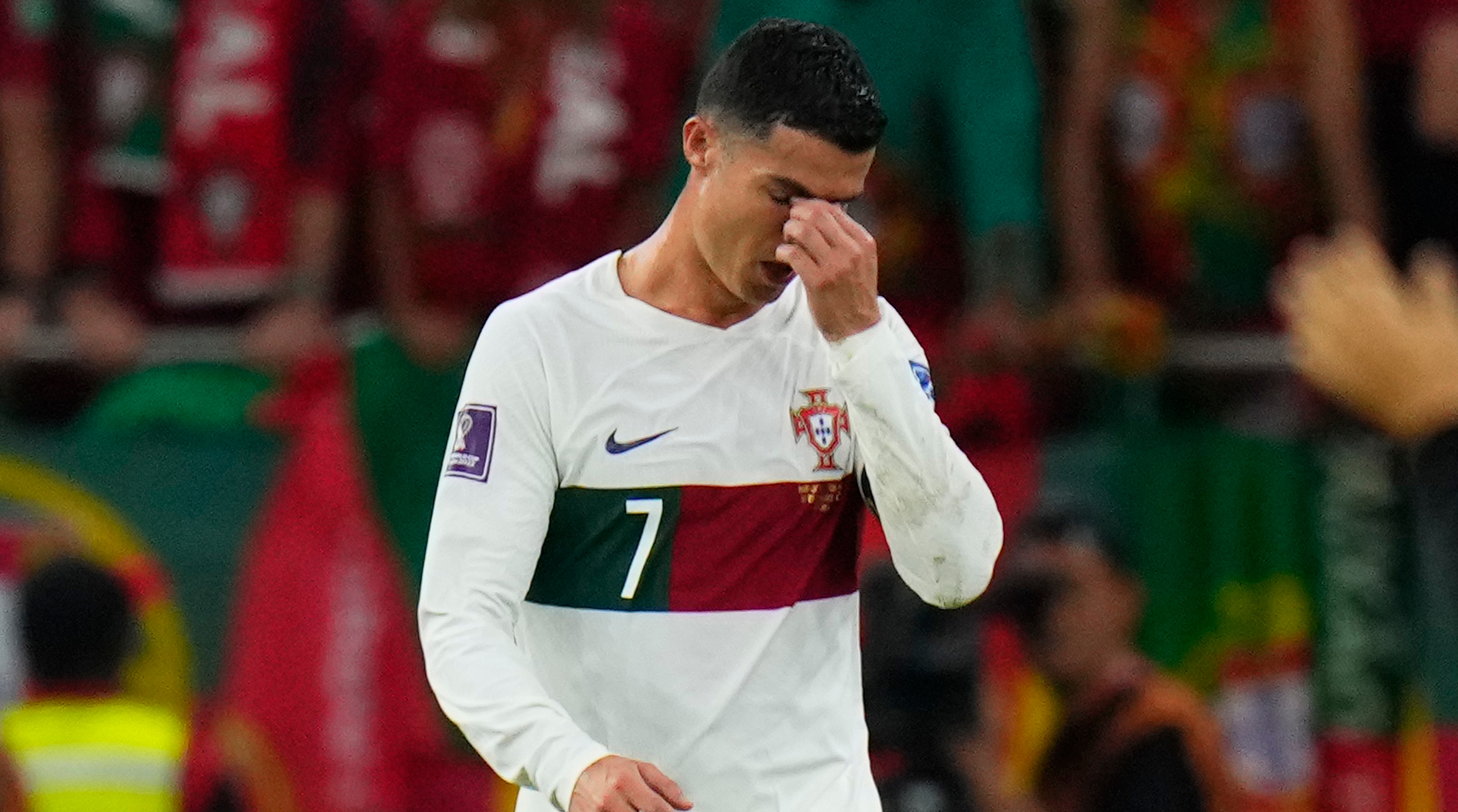 Cristiano Ronaldo Emotional After Portugal’s World Cup Elimination ...
