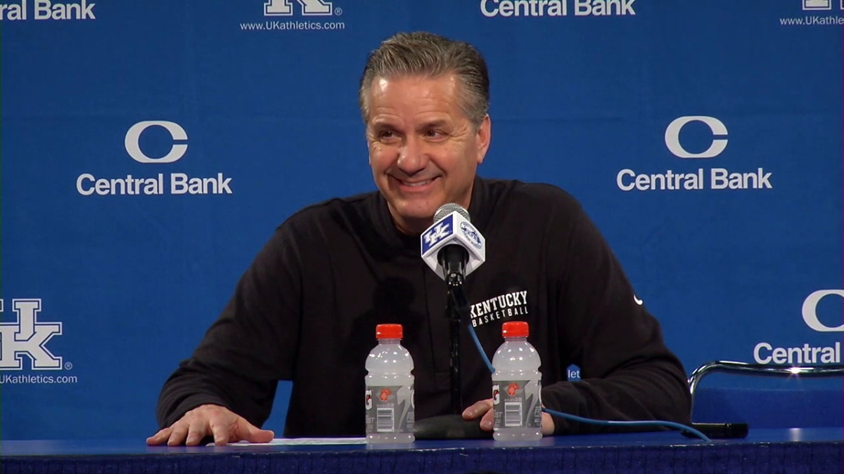 Watch: John Calipari Speaks Following 69-59 Win Over Yale - Sports ...