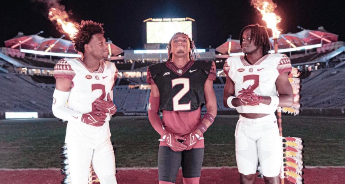 Florida State shocks Penn State DB commit Conrad Hussey during Official ...