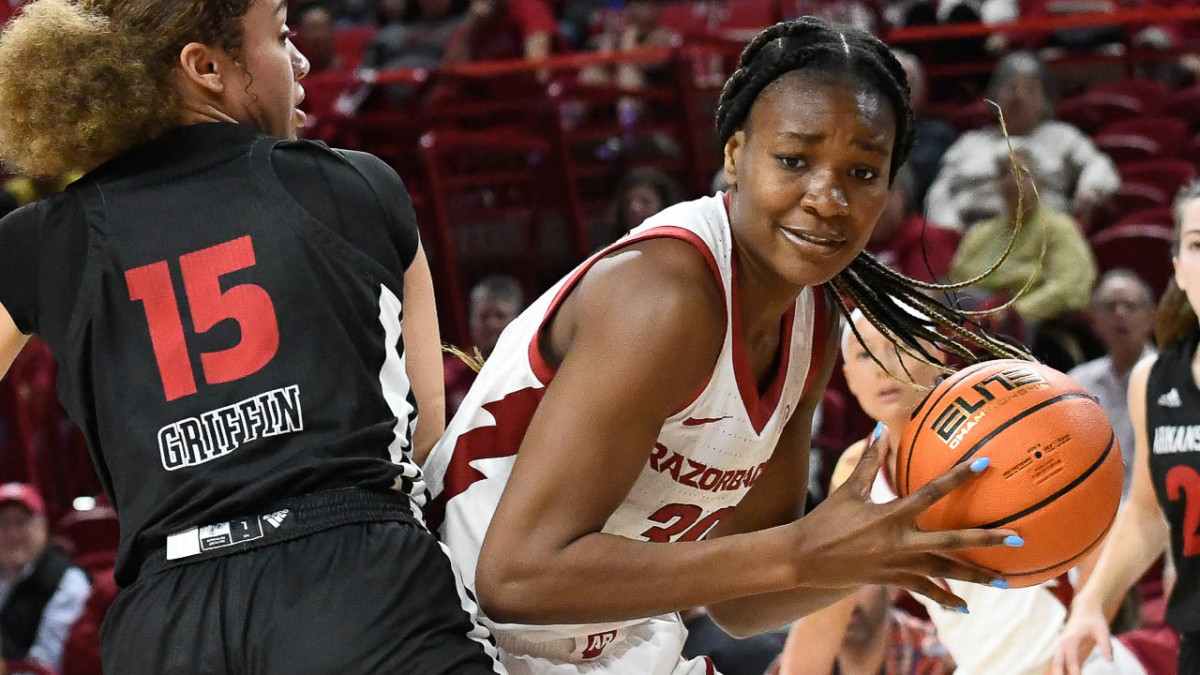 Razorbacks use size advantage, Samara Spencer's scoring to down ...
