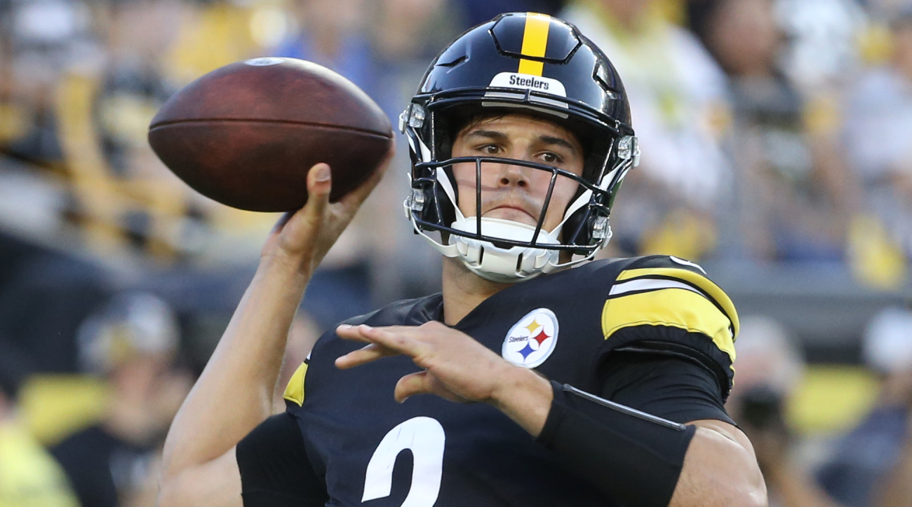 Could the Steelers Start Mason Rudolph Over Trubisky vs. Panthers ...