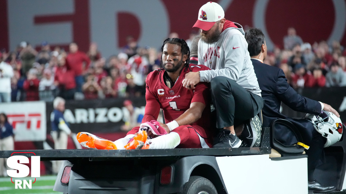 Kyler Murray carted off field with apparent non-contact injury - Sports ...