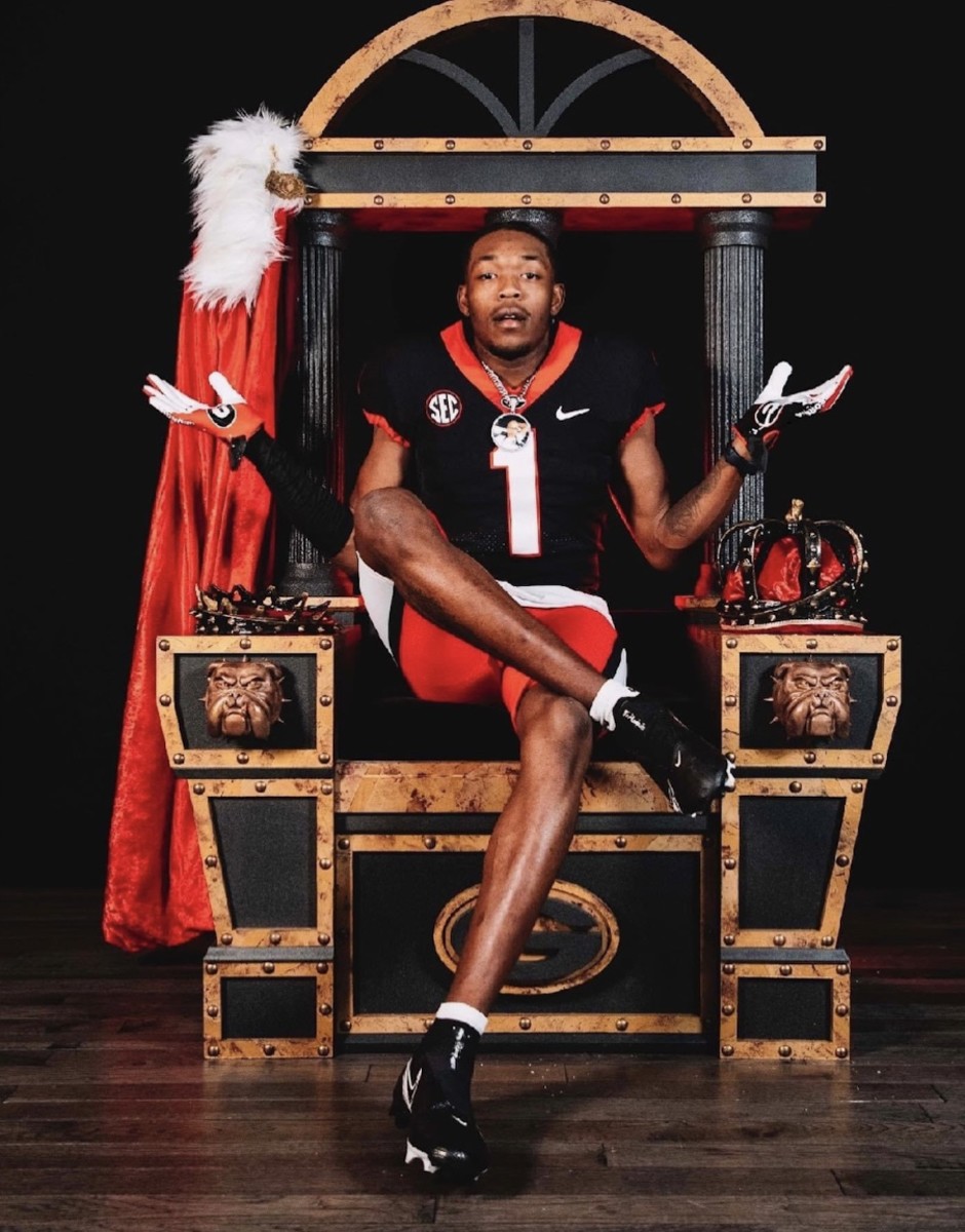 Rara Thomas Enjoys his Trip to Visit Kirby Smart and Georgia Football ...