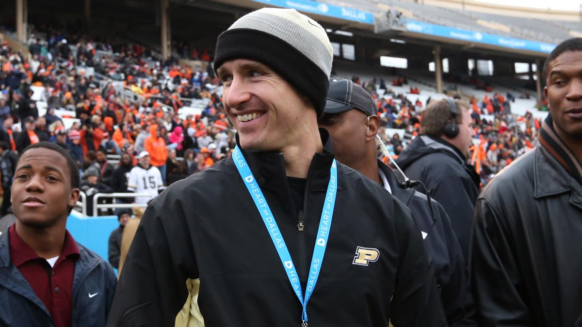 Drew Brees Hired at Purdue as Interim Assistant Coach - Sports Illustrated