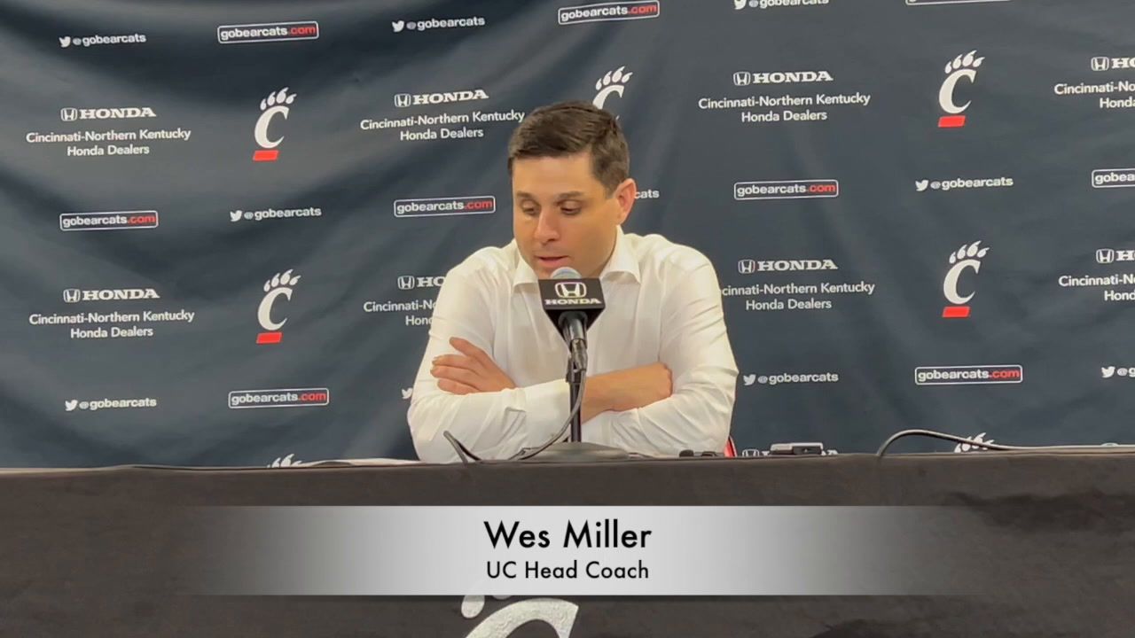 Wes Miller Miami Postgame - All Bearcats