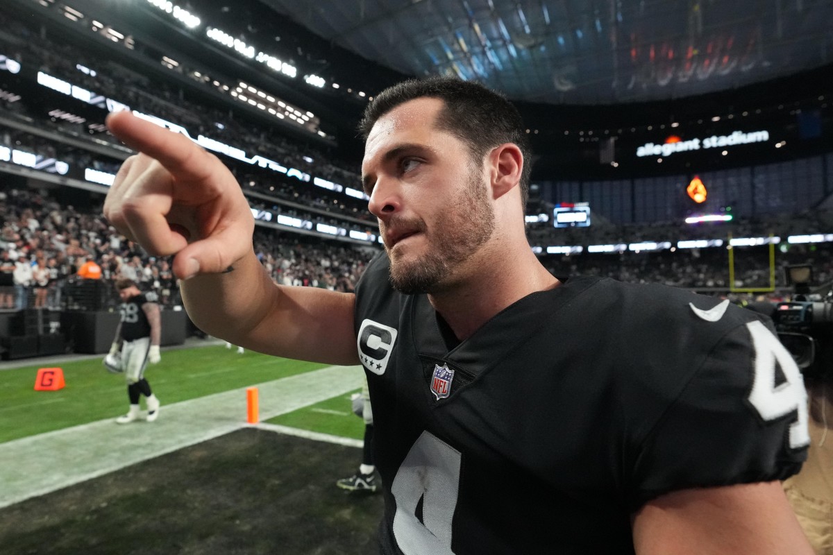 Las Vegas Raiders QB Derek Carr is set to face a challenging Patriots ...