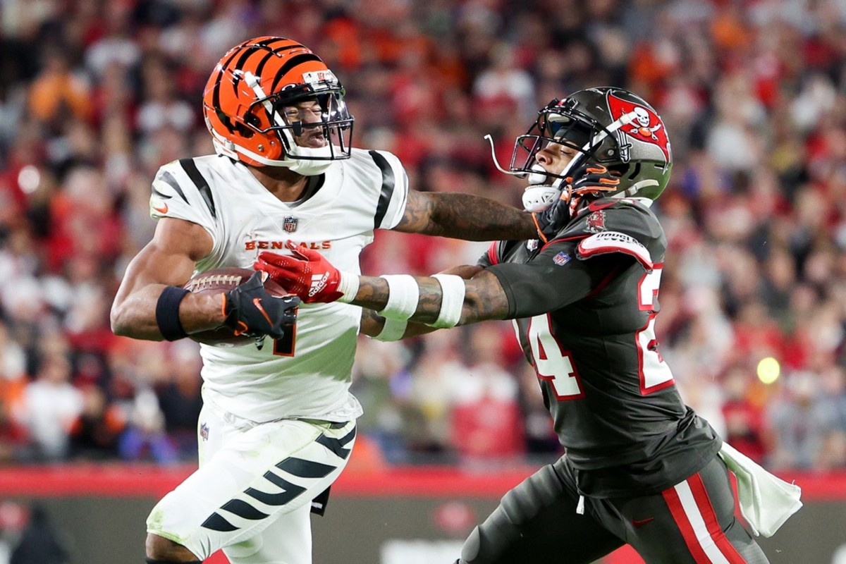 Cincinnati Bengals Wide Receiver Ja'Marr Chase On Carlton Davis Matchup ...