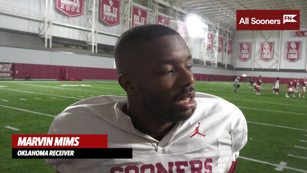 WATCH: Oklahoma Sooners WR Marvin Mims Interview - Sports Illustrated ...