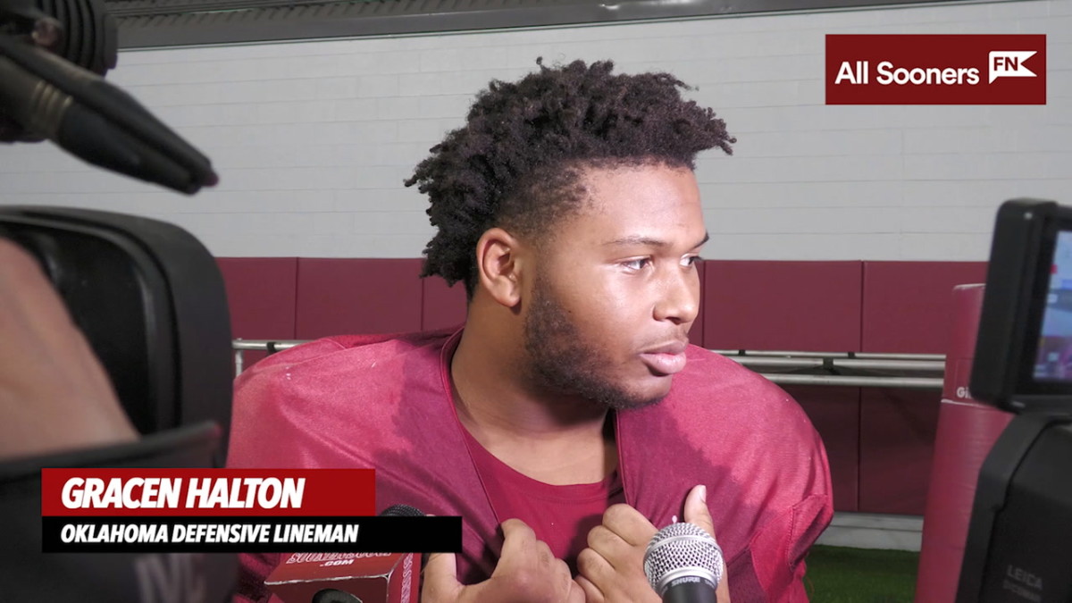 WATCH: Oklahoma Sooners DL Gracen Halton Interview - Sports Illustrated ...