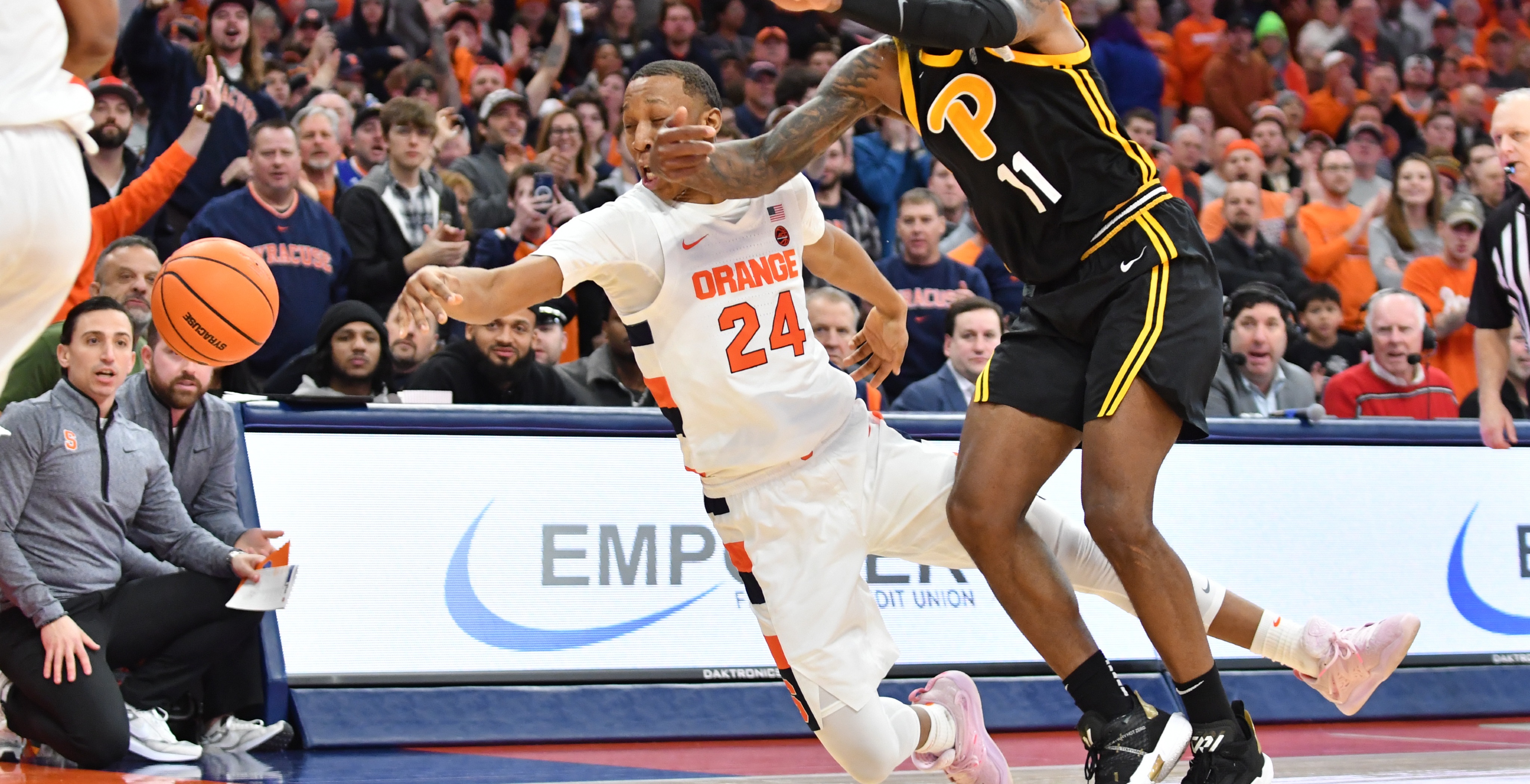 Syracuse vs Pitt Postgame: Quadir Copeland - Sports Illustrated ...