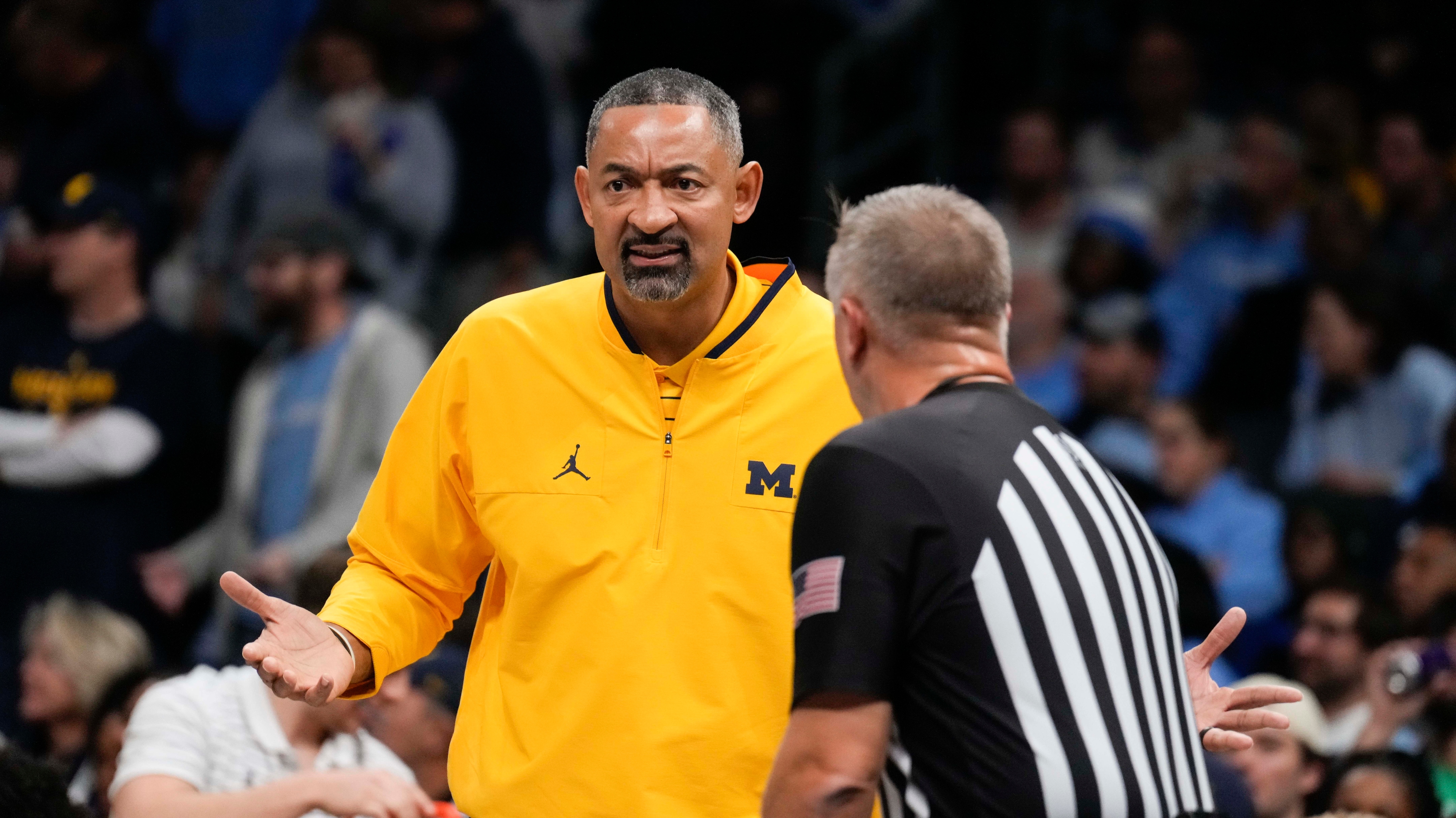 Michigan’s Juwan Howard Goes on Tirade in Loss to North Carolina ...