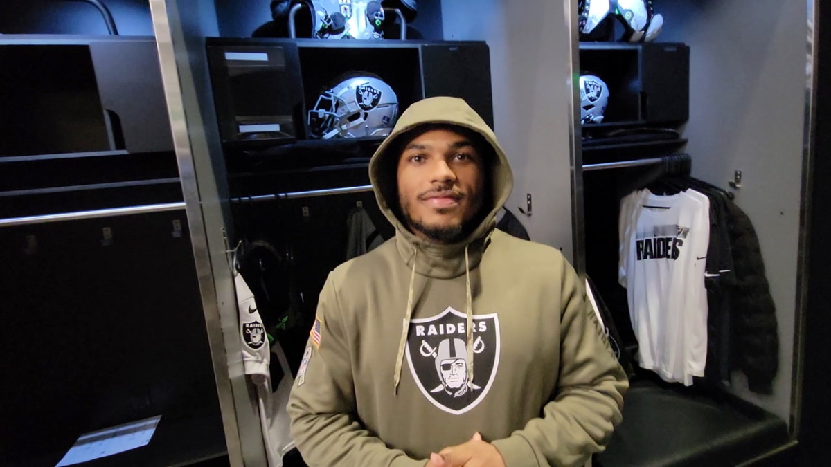 From the Las Vegas Raiders training camp: CB Tyler Hall - Sports ...