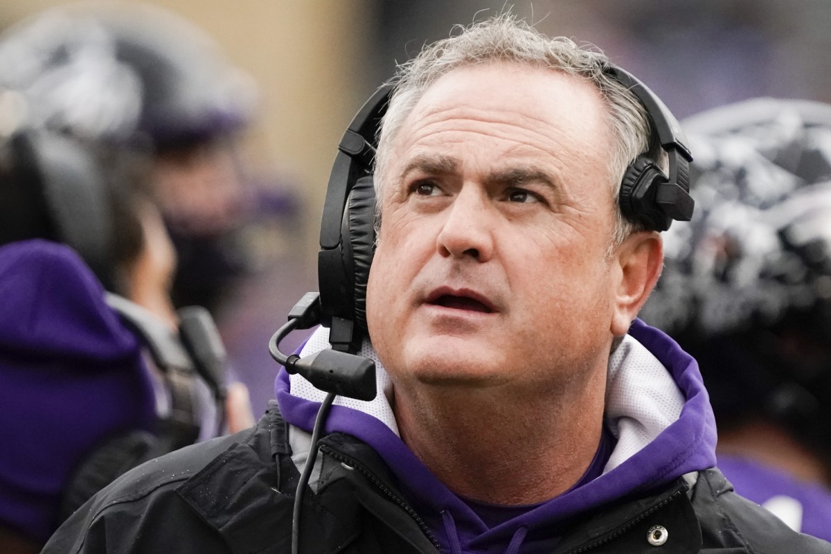 TCU Head Coach Sonny Dykes Plans To Make JJ McCarthy Beat Him - Sports ...