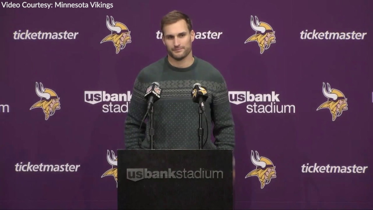 Kirk Cousins on Greg Joseph bouncing back this season - Sports ...