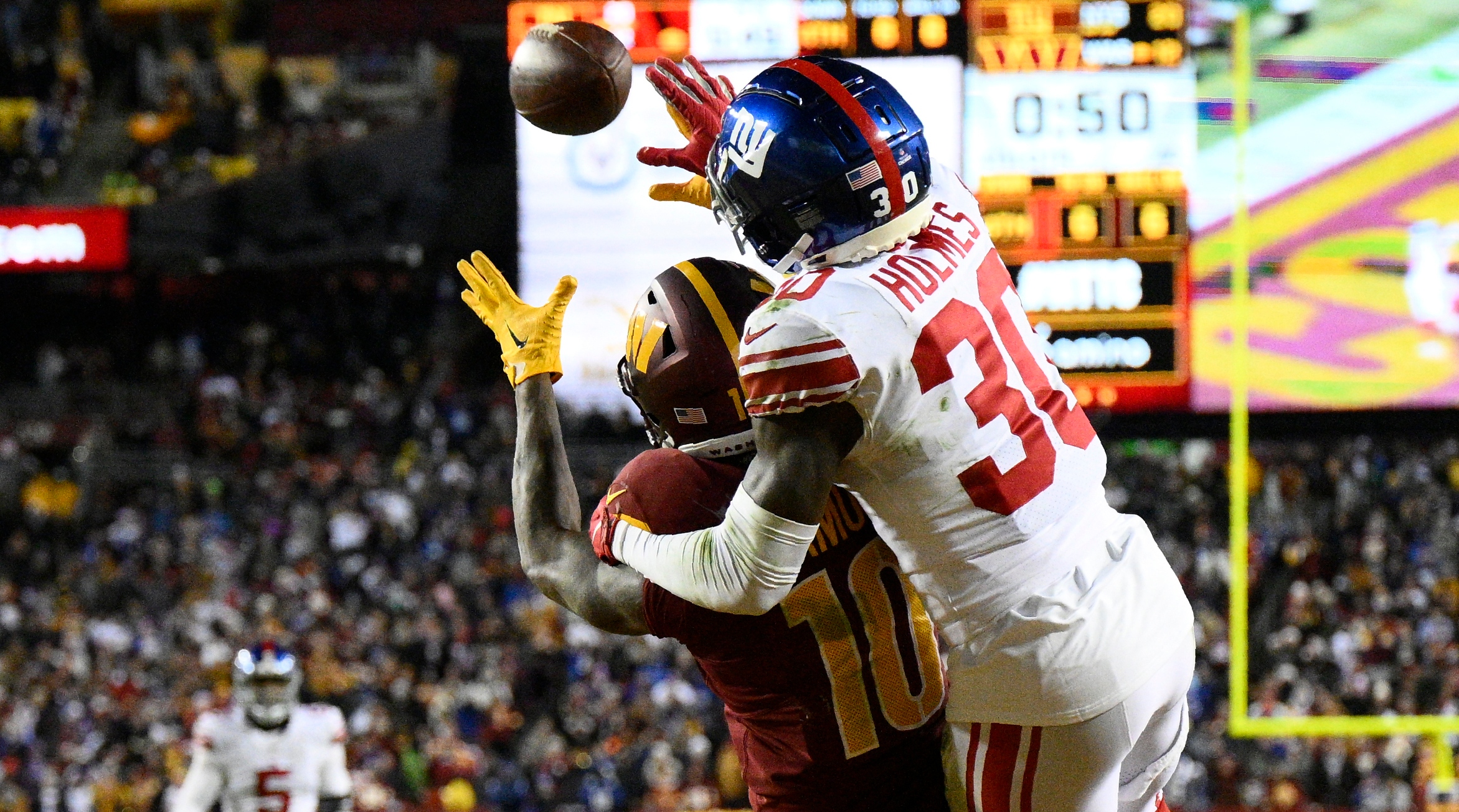 NFL Admitted to Blown Call at End of Commanders’ Loss to Giants, per ...