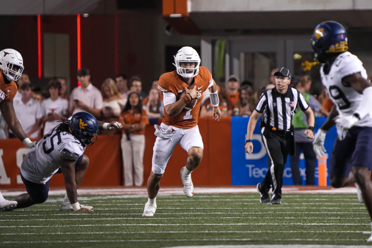 Texas Transfer Quarterback Hudson Card Announces Commitment to Purdue ...