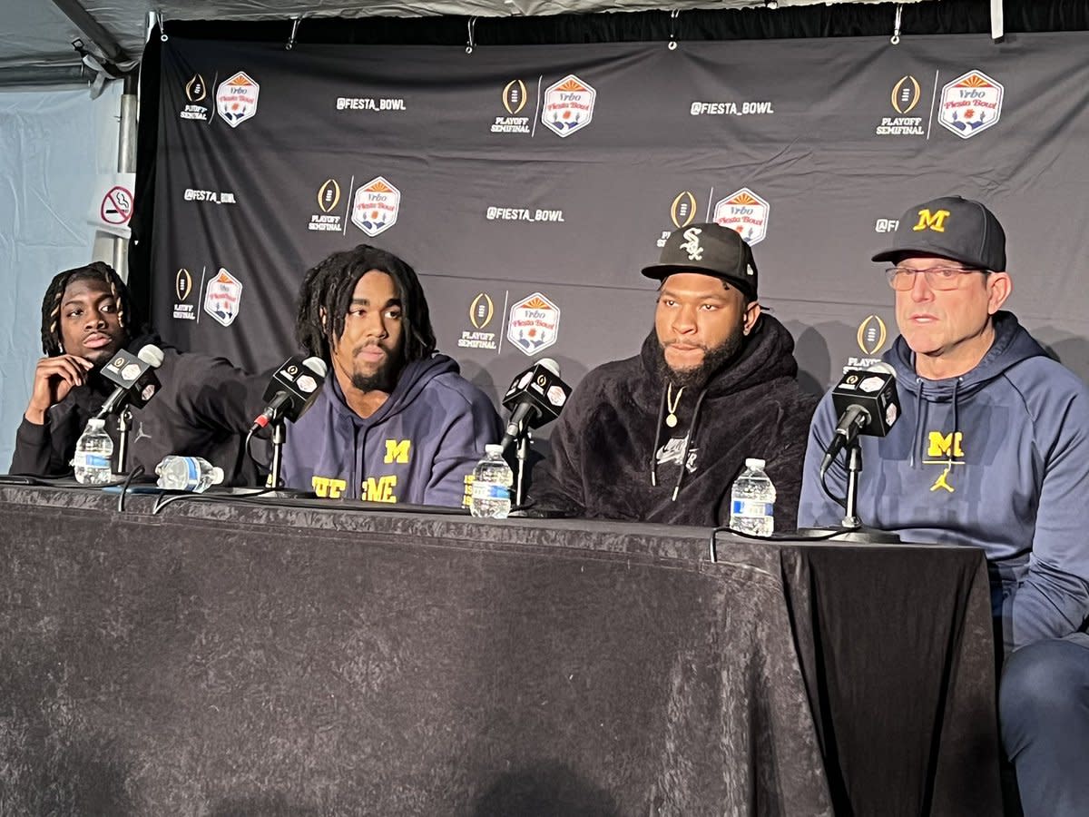 Michigan Football vs. TCU, College Football Playoff, Jim Harbaugh ...