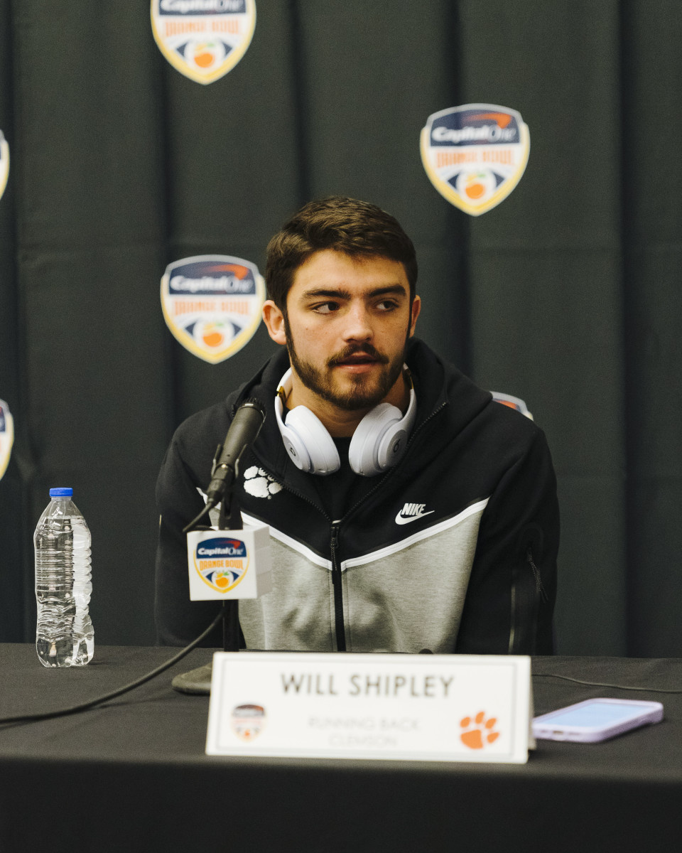 The Wrath of Clemson Running Back Will Shipley - Sports Illustrated ...