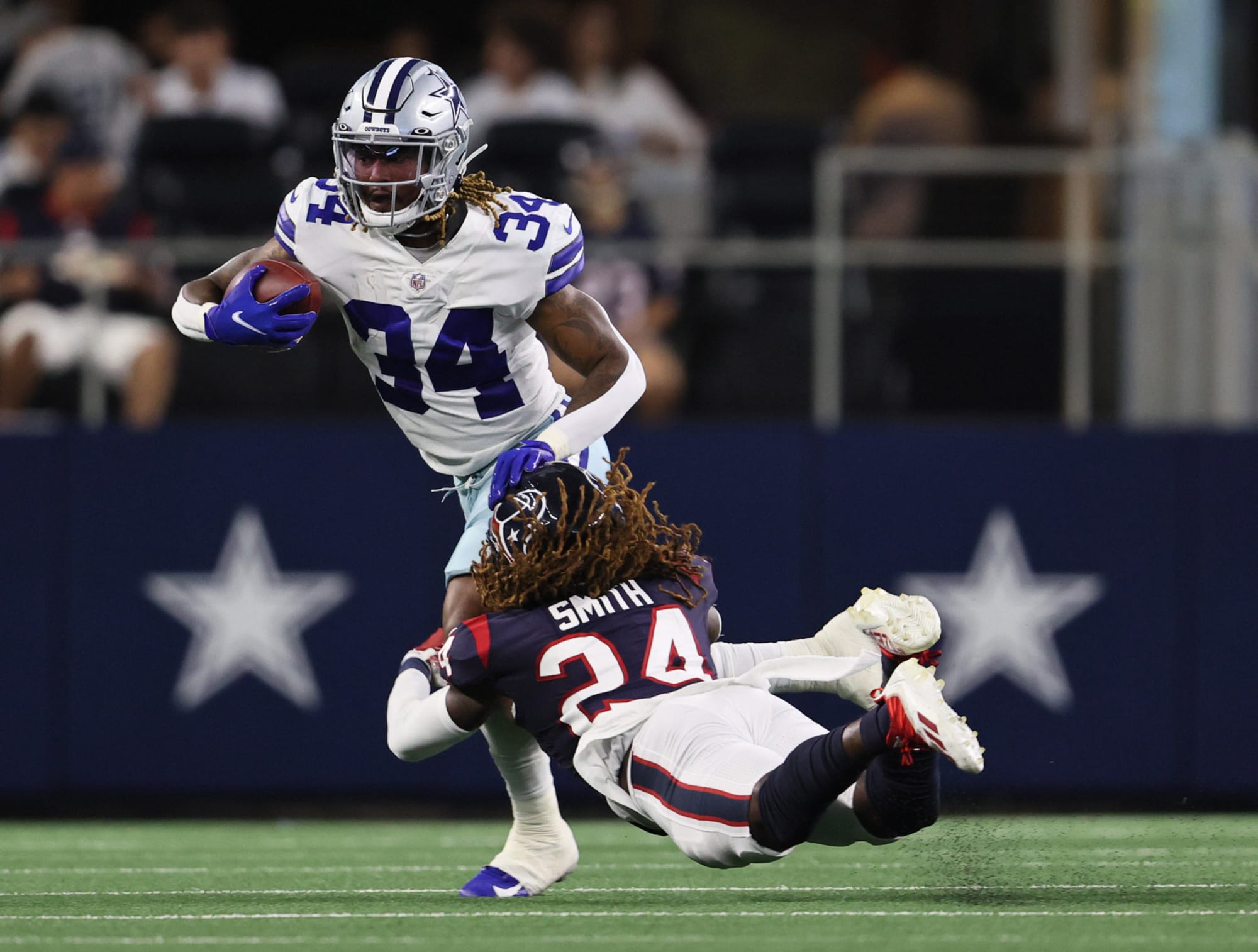 Dallas Cowboys Tony Pollard OUT; Can Rookie RB Malik Davis Help at ...