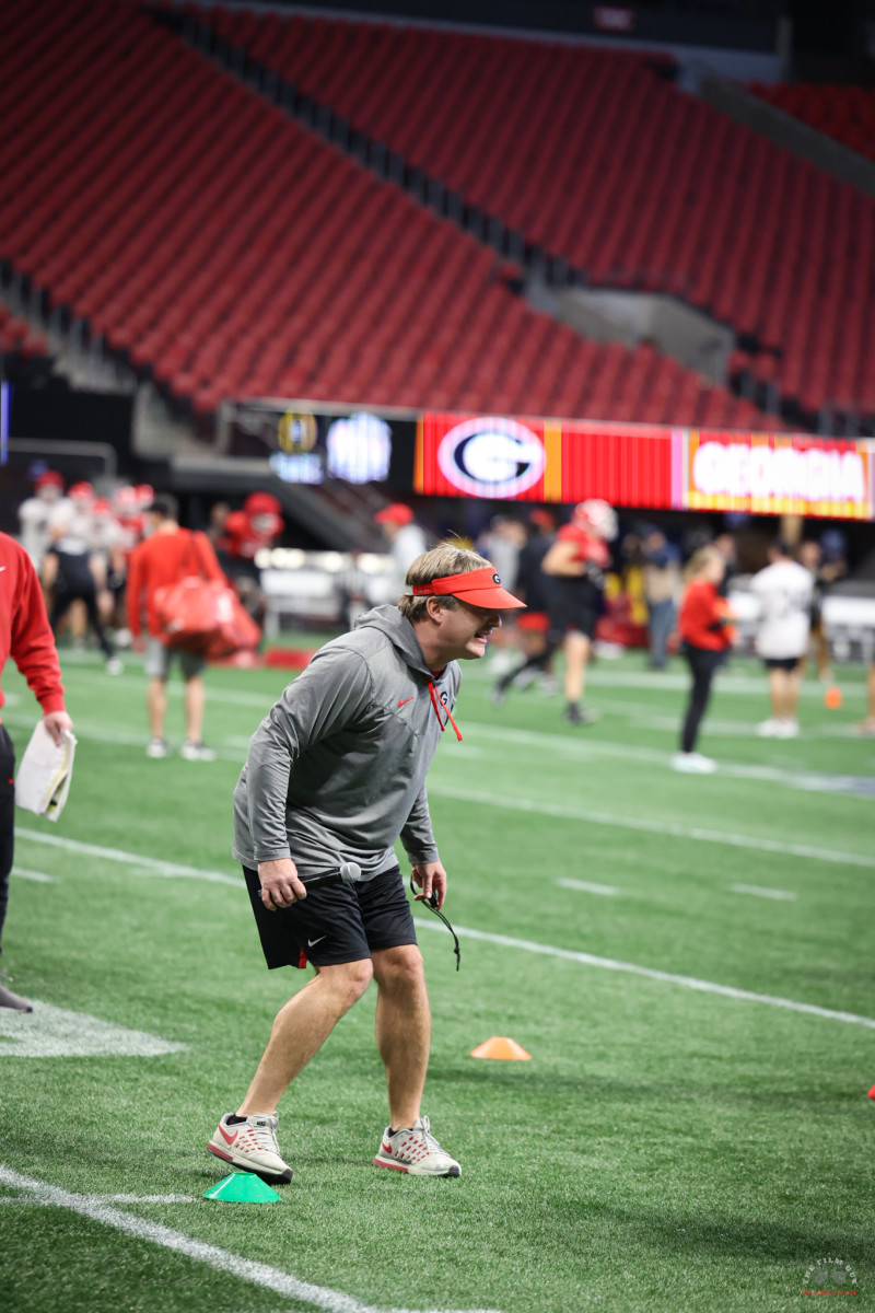 Georgia Football Photos From Practice Leading Up to Matchup with Ohio ...